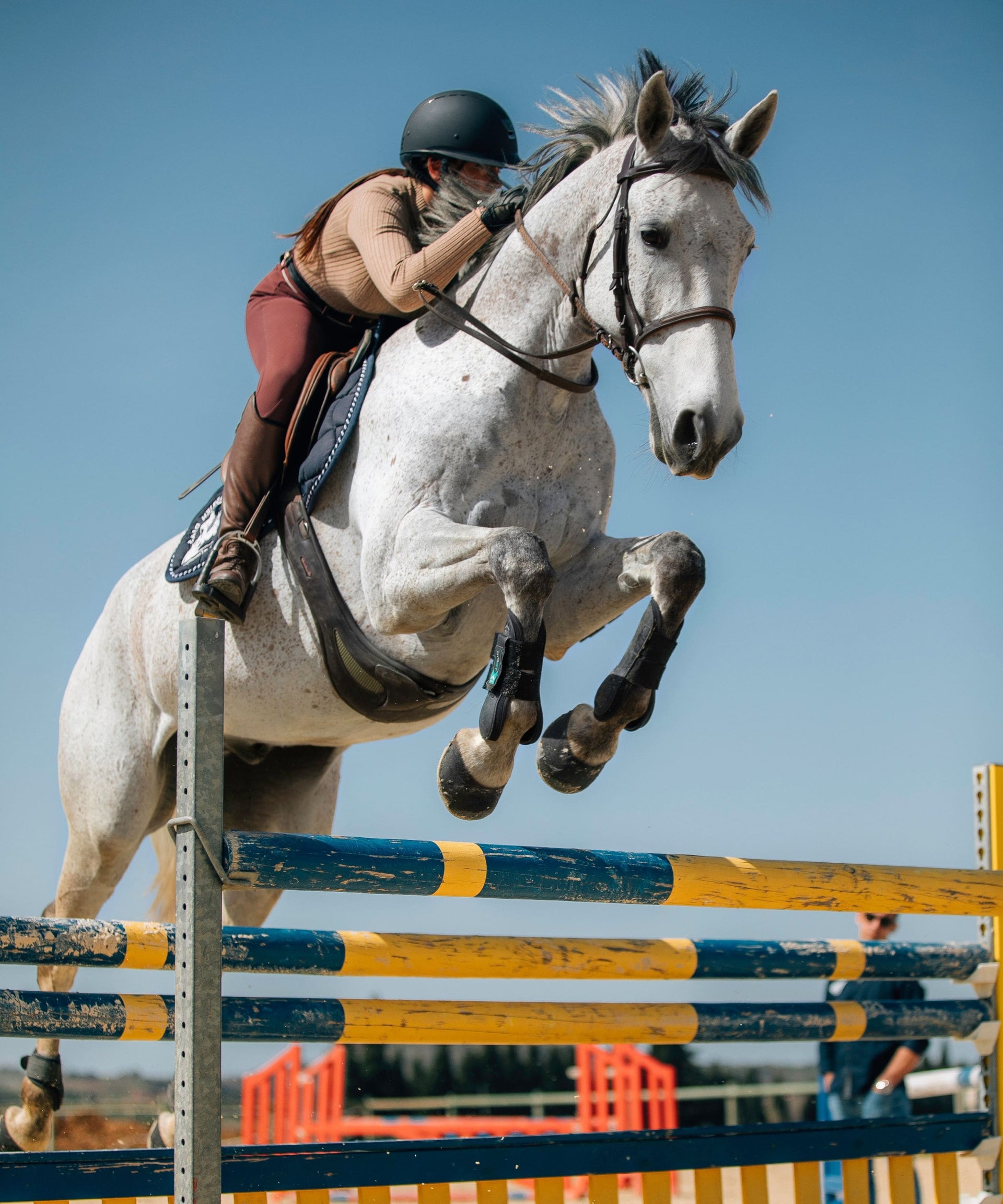 how to draw a pony jumping