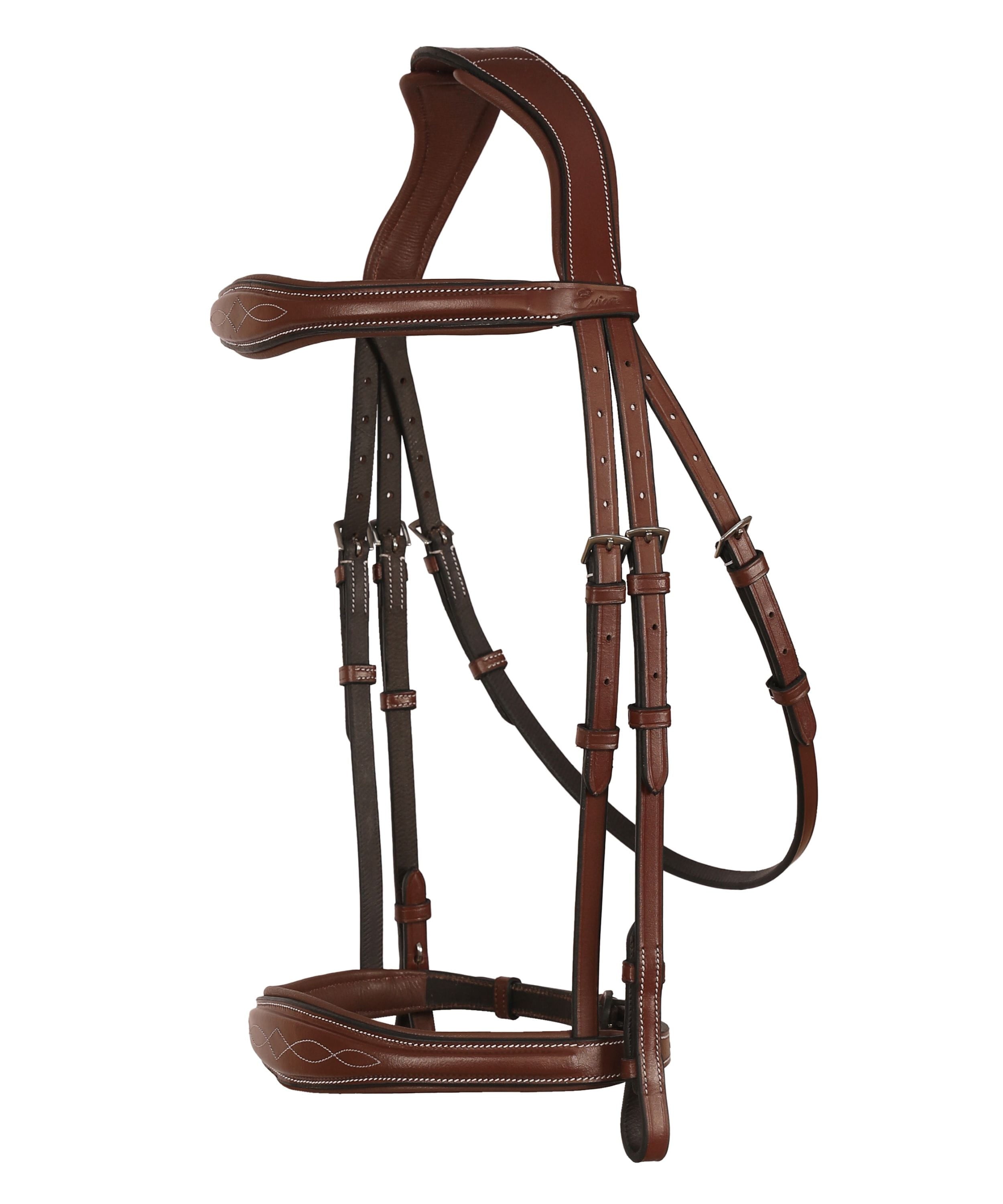 ExionPro 'Perseus' Bridle Without Flash | Jumping Bridles – Bridles & Reins