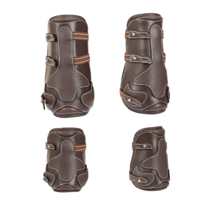 ExionPro Leather Horse Tendon Show Jump Boots - Bridles & Reins