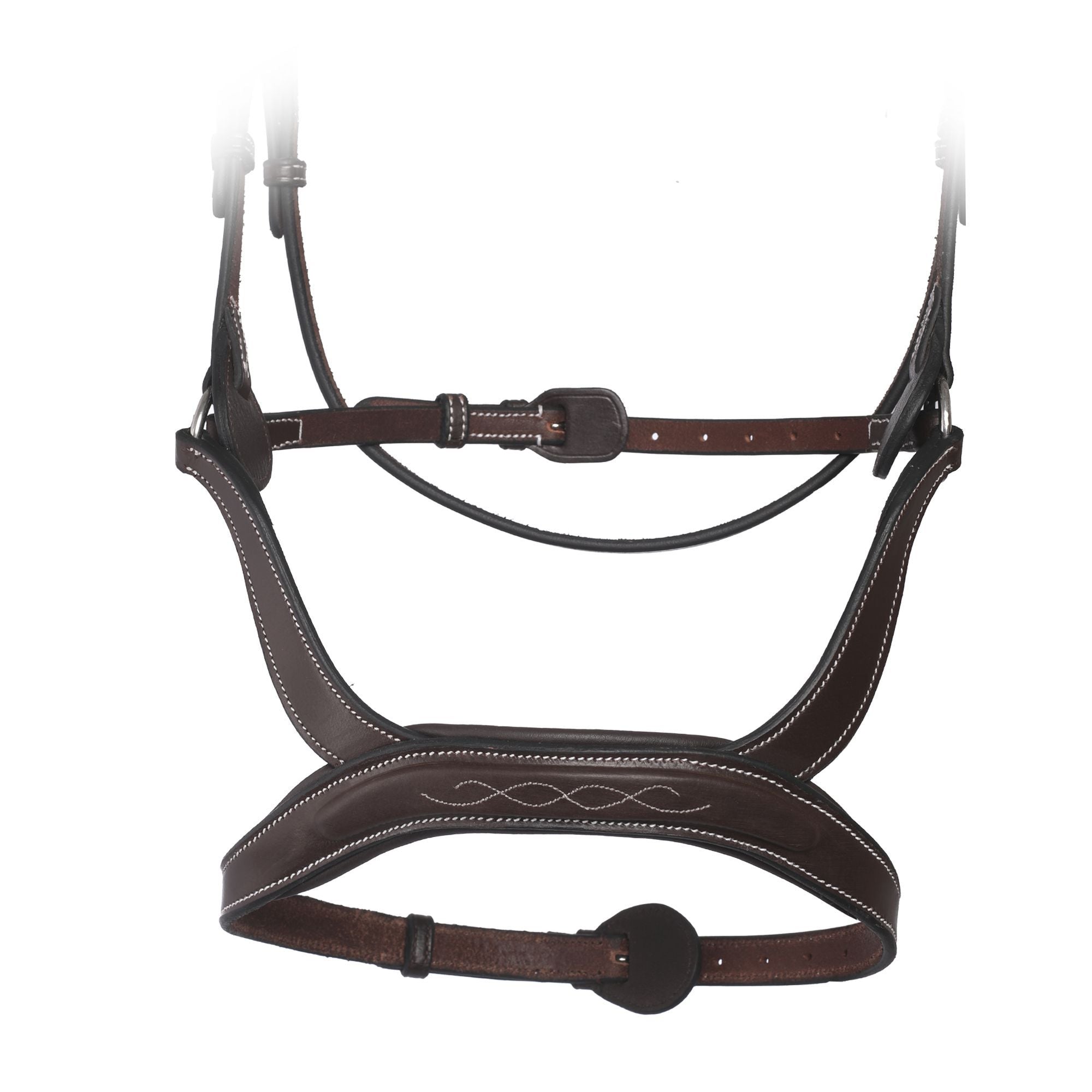 ExionPro Anatomical Drop Noseband Bridle with Reins | Jumping Bridles ...