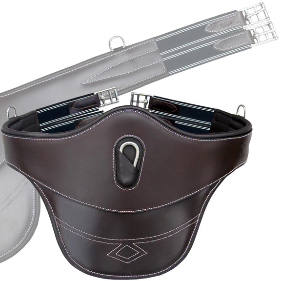 ExionPro Belly Guard Girth - Navy Elastic | Girth for Horse Saddle ...